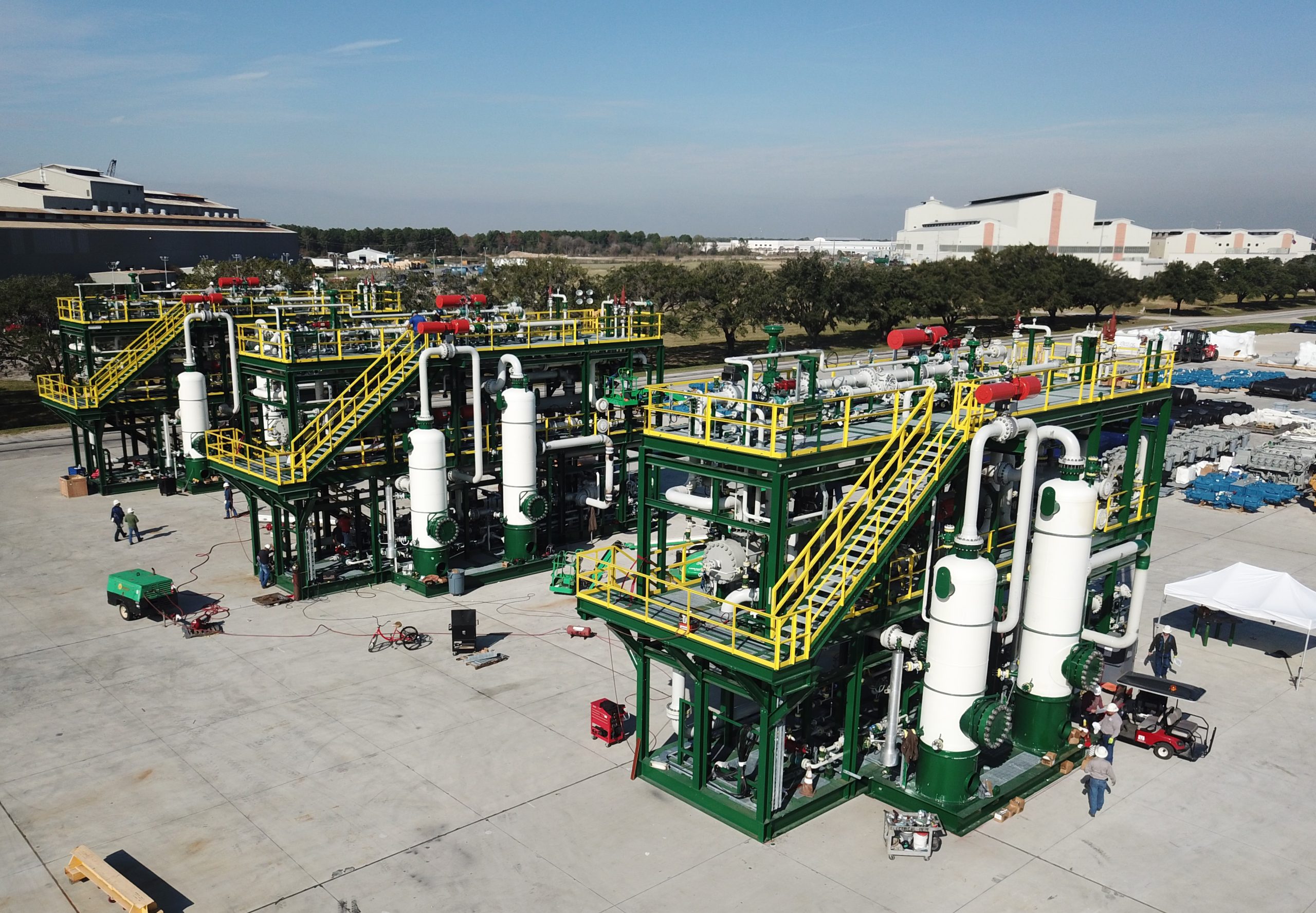 600 MMSCFD PRIMARY GAS TREATMENT FACILITY WITH FEED STUDY PROVIDES 100% ...