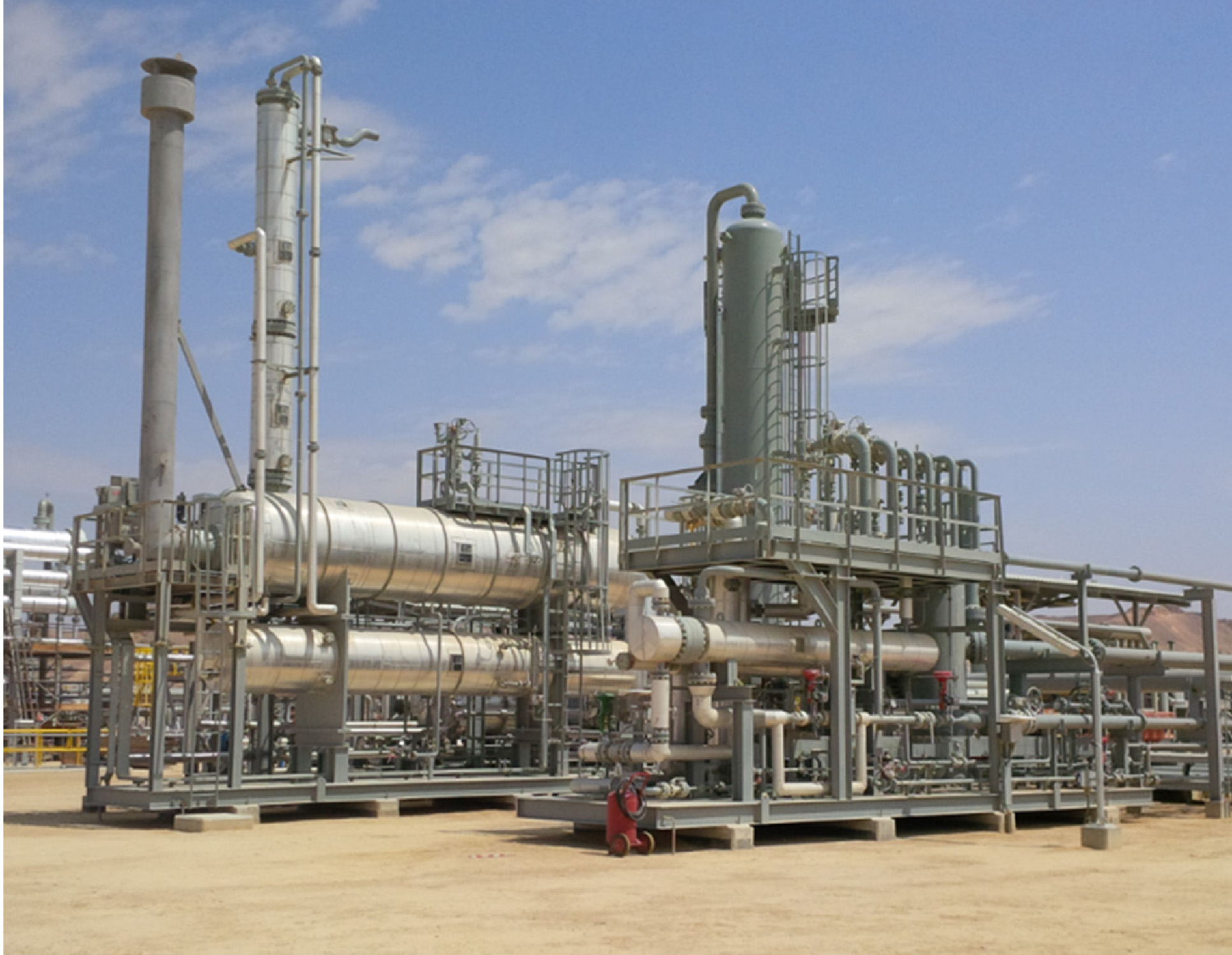 11,529 HP BOOM NATURAL GAS COMPRESSION FACILITY DELIVERED EARLY AGAINST ...